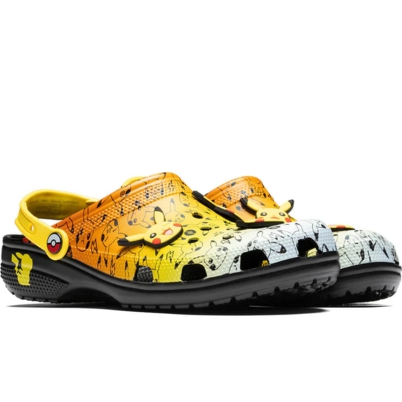 CROCS | Shoes | Crocs X Pokemon Pikachu Classic Clog Blackmulti | Poshmark